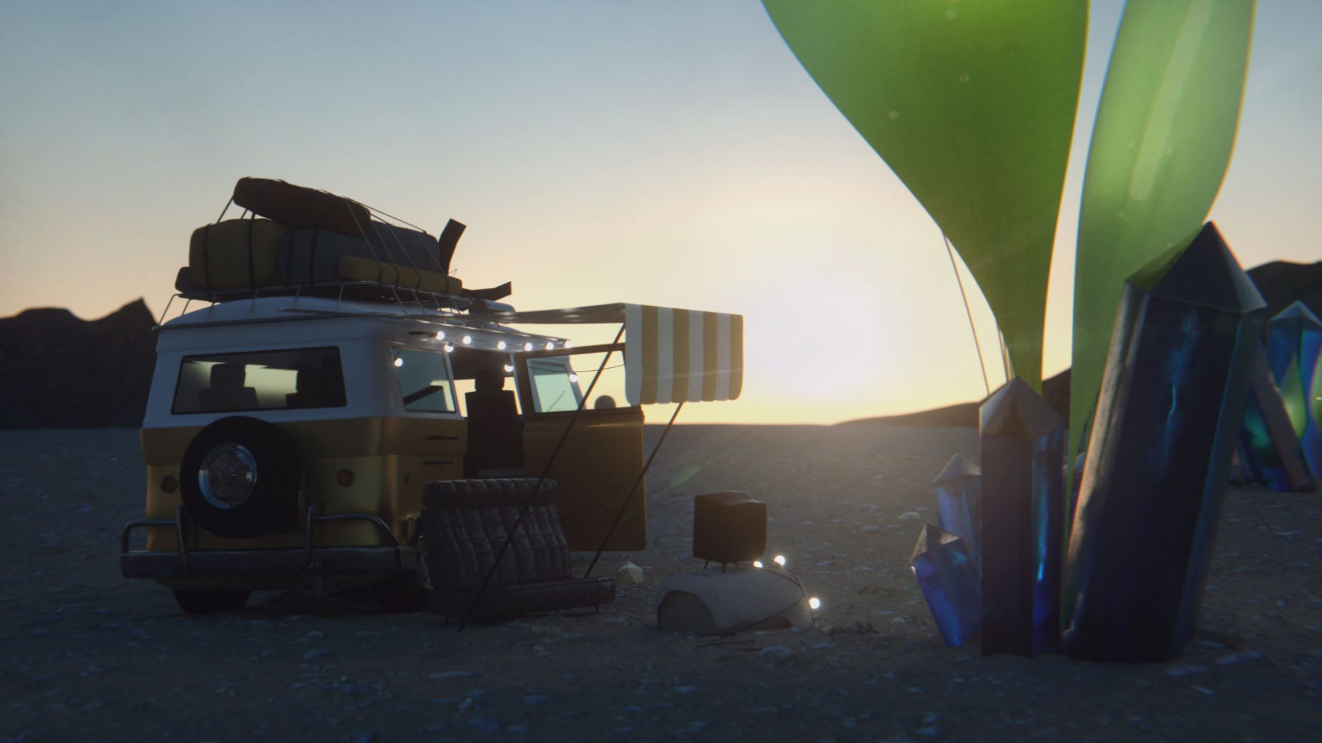 Personal Concept Art - Once Upon A Time In Strange Planet – Sonny Nguyen