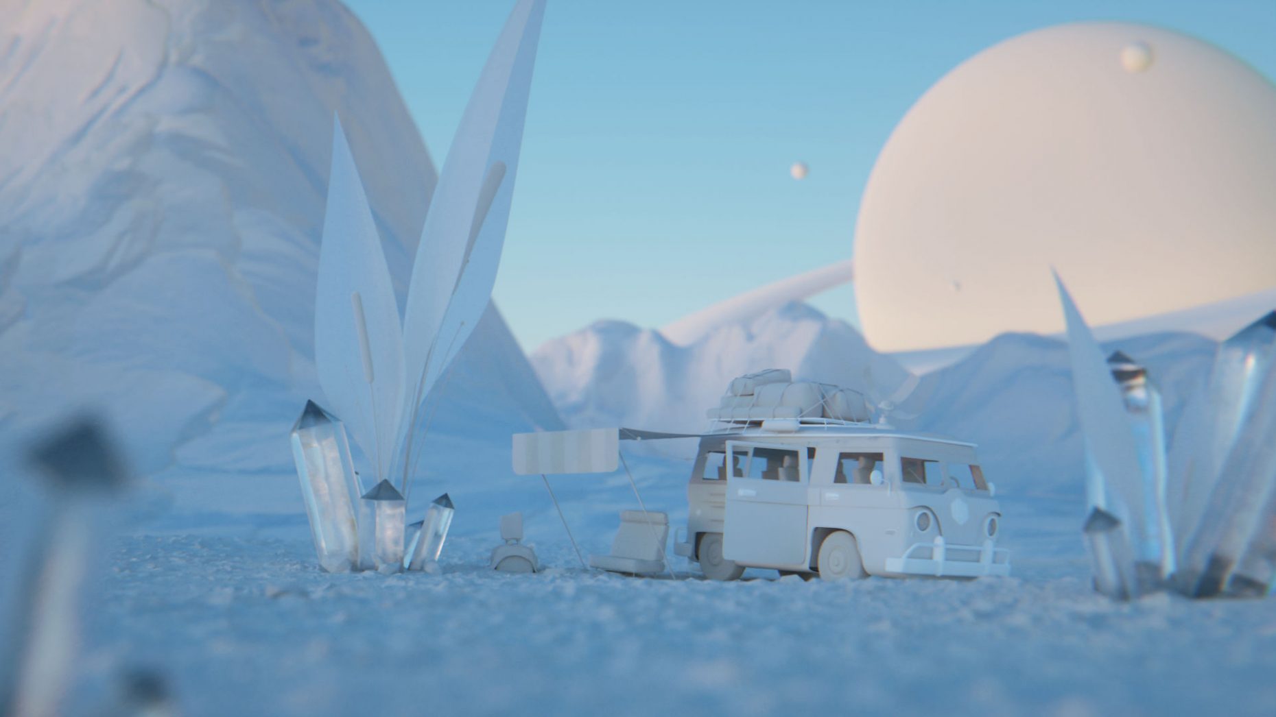 Personal Concept Art - Once Upon A Time In Strange Planet – Sonny Nguyen