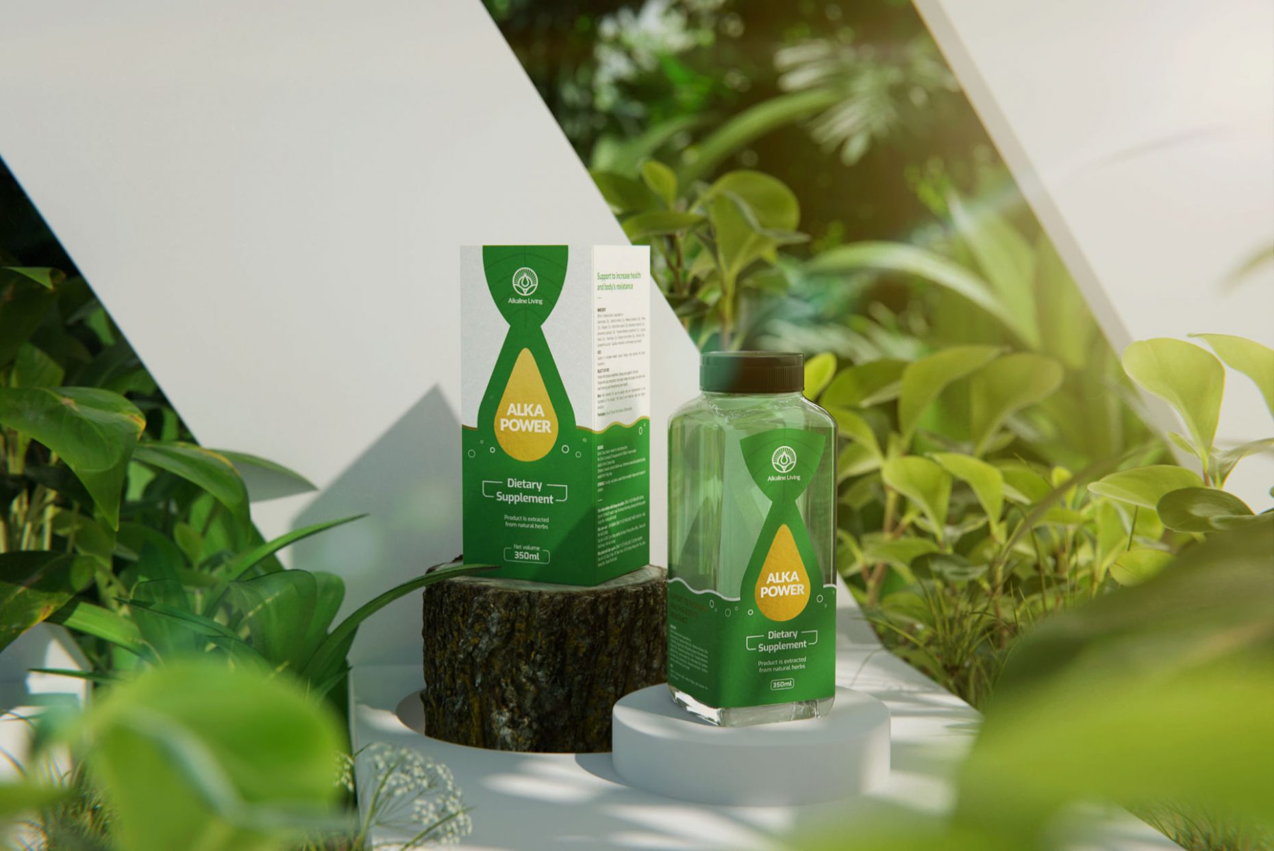 CGI Photography for Alkaline Living Alka Power Product – Sonny Nguyen