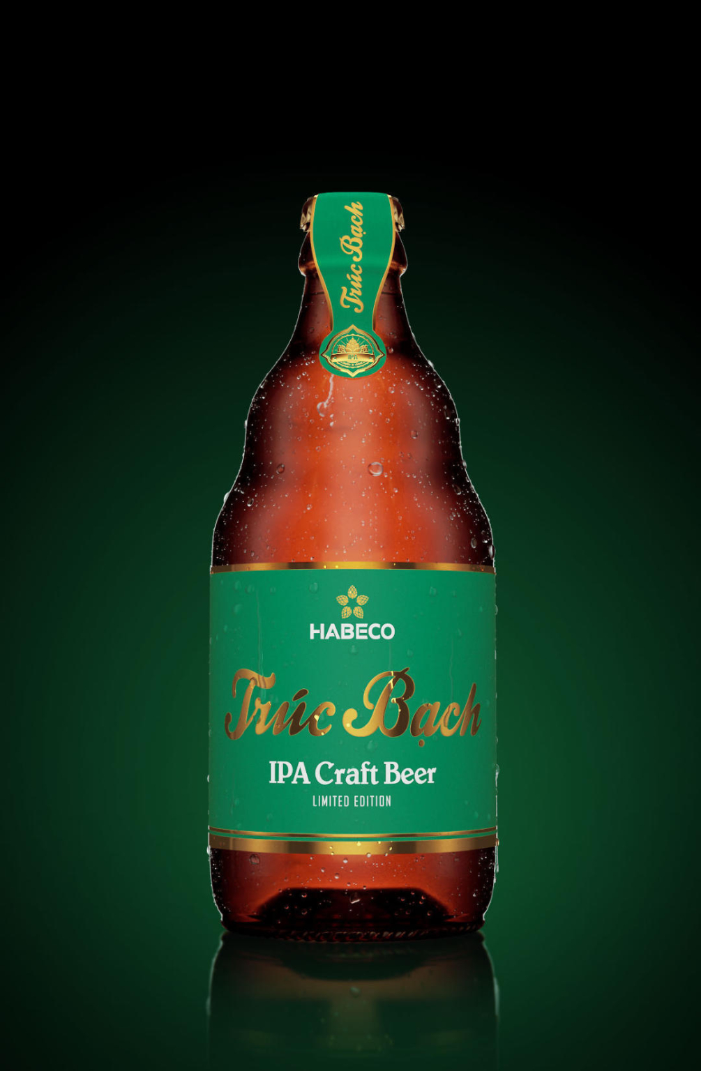 Trúc Bạch IPA Beer CGI Product Visualization – Sonny Nguyen
