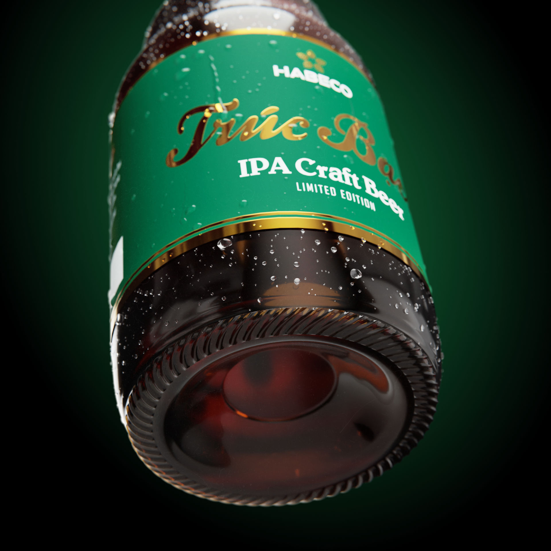 Trúc Bạch IPA Beer CGI Product Visualization – Sonny Nguyen