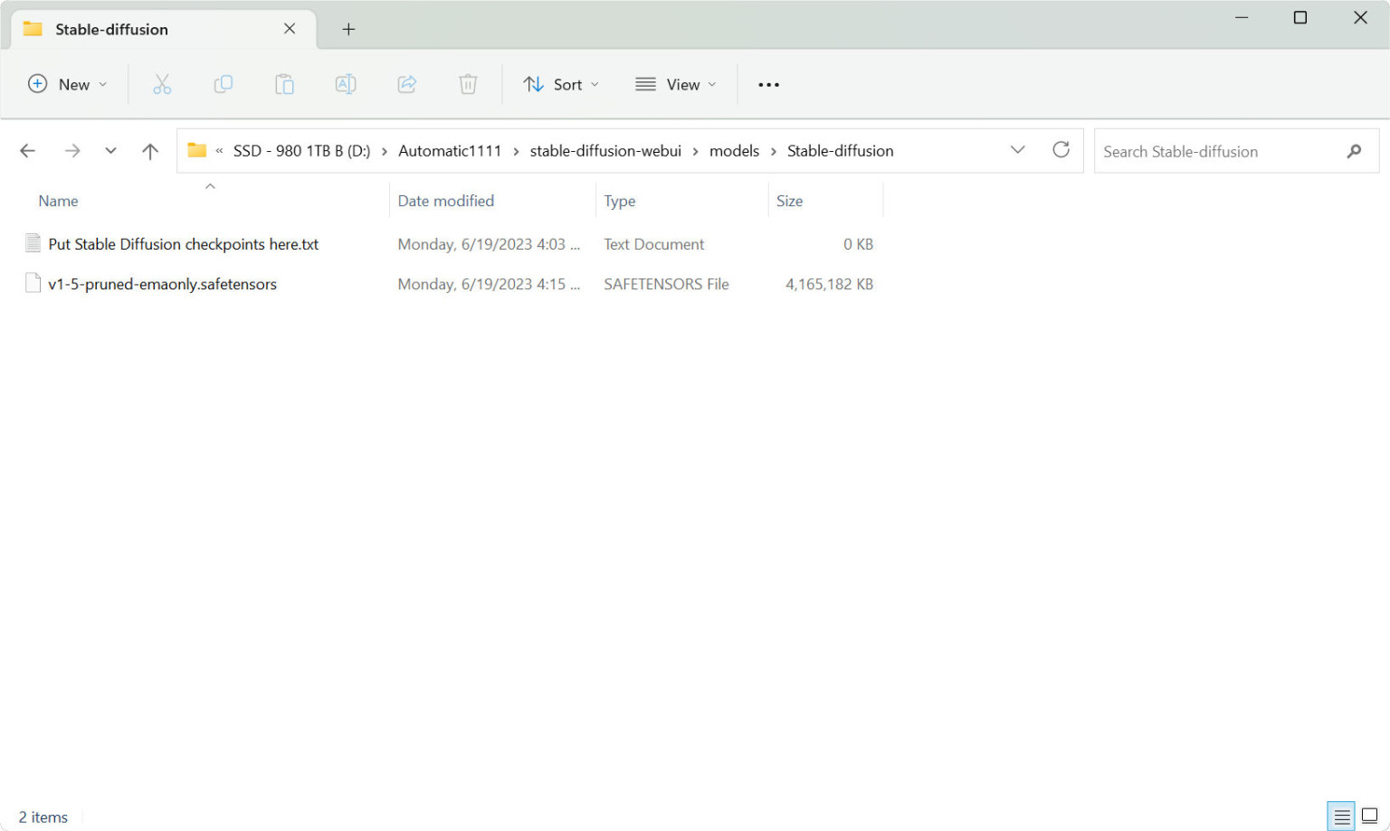 Giới thiệu và hướng dẫn cài đặt AI Stable Diffusion webui (Automatic1111) trên Windows – Sonny ...